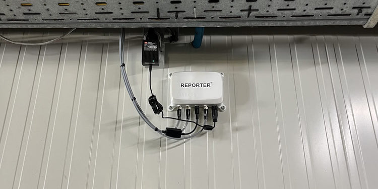 Temperature registration in cold rooms - Reporter for easy logging ...