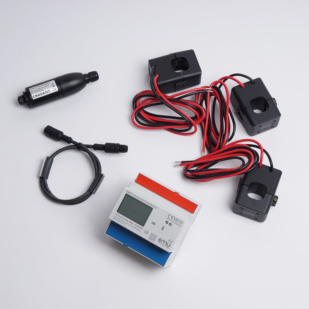 kWh energy meter - EMU technology made plug & play by Crodeon