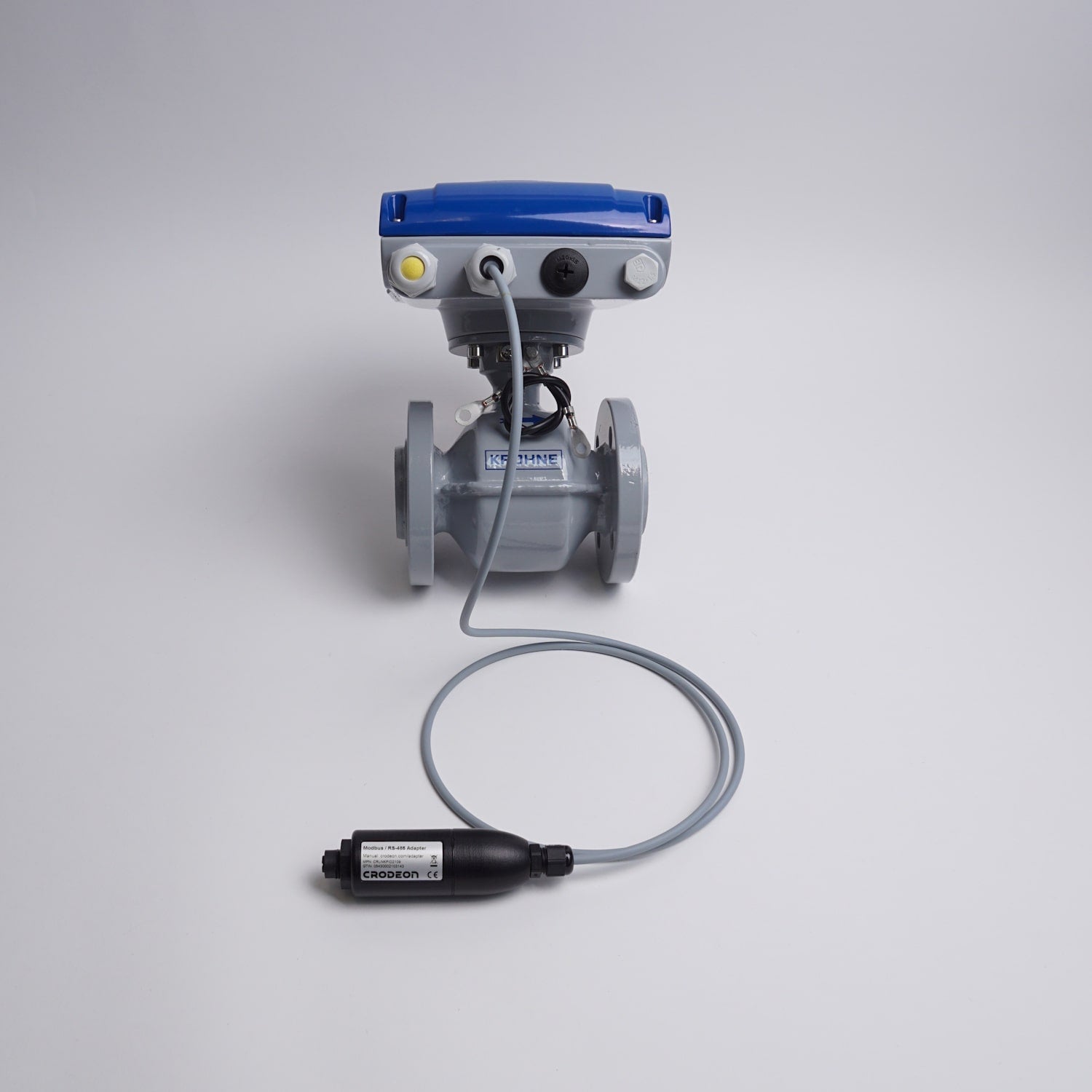 Electromagnetic flow sensor - KROHNE OPTIFLUX 2000 - Now Plug & Play ...